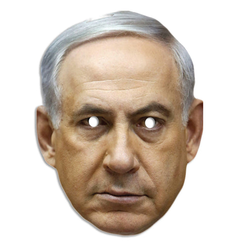 Benjamin Netanyahu Mask Likud Israel Politician Masks – Celebrity Paper ...