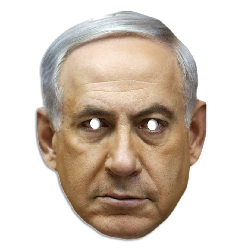 Benjamin Netanyahu Mask Likud Israel Politician Masks – Celebrity Paper ...